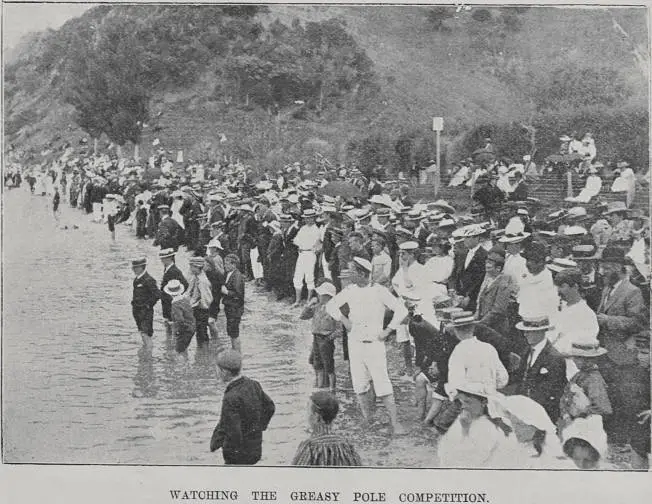 The Regatta, Cowes Bay, Waiheke Island, Auckland, January 1, 1901 ...