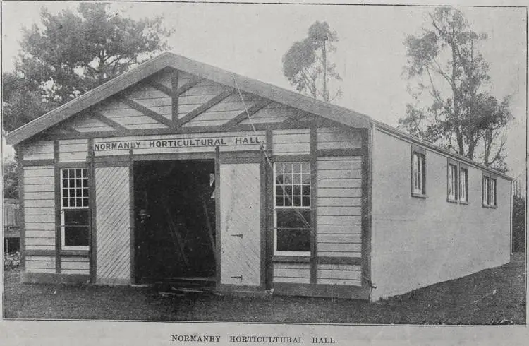 Normanby Horticultural Hall | Record | DigitalNZ