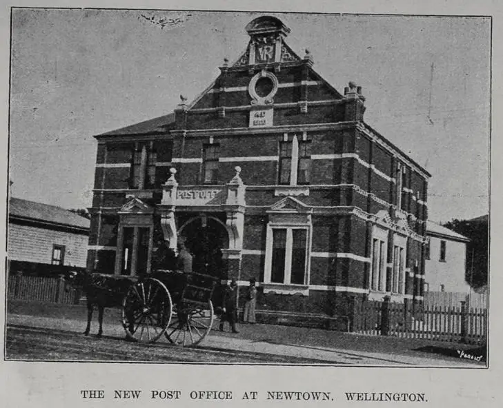 The new Post Office at Newtown, Wellington | Record | DigitalNZ