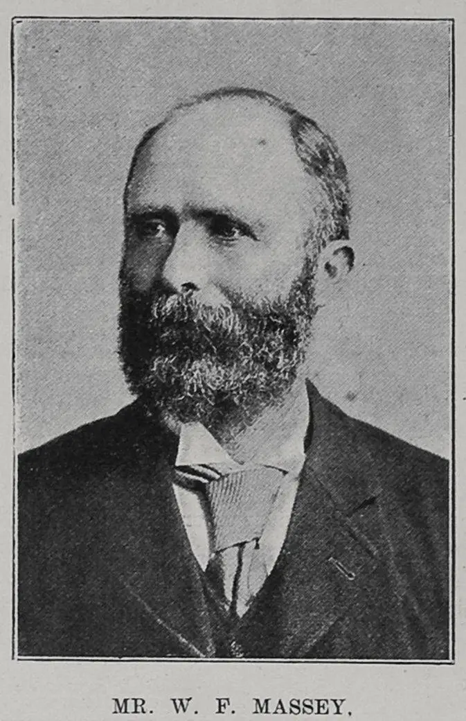 Mr W F Massey | Record | DigitalNZ