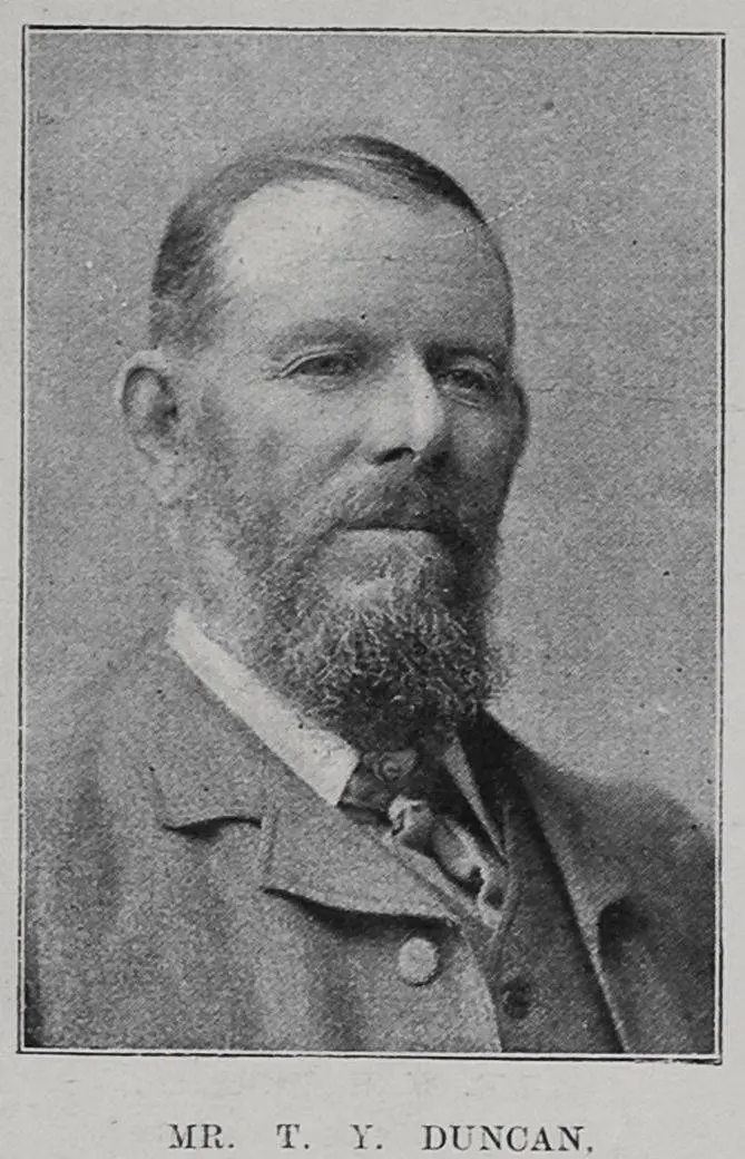 Mr T Y Duncan | Record | DigitalNZ