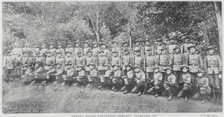 Newton Rifles Volunteer Company, Auckland, NZ | Record | DigitalNZ