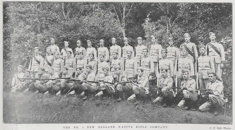 The No.3 New Zealand Native Rifle Company | Record | DigitalNZ