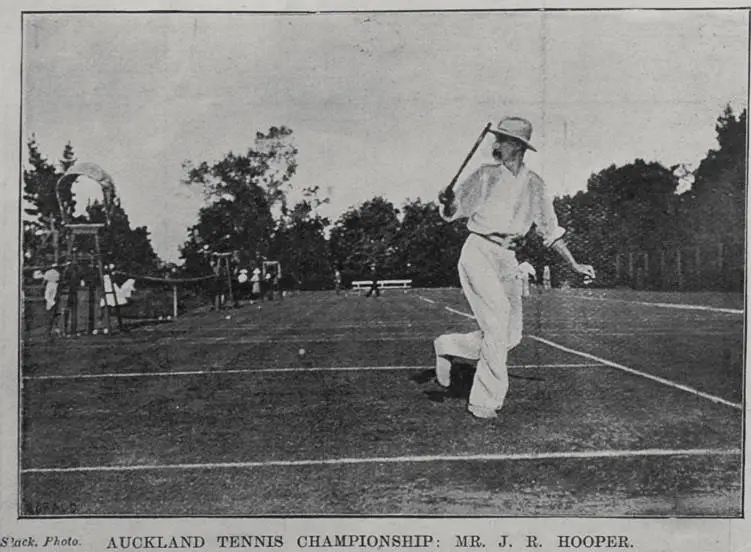 Auckland Tennis Championship : Mr. J. R. Hooper | Record | DigitalNZ