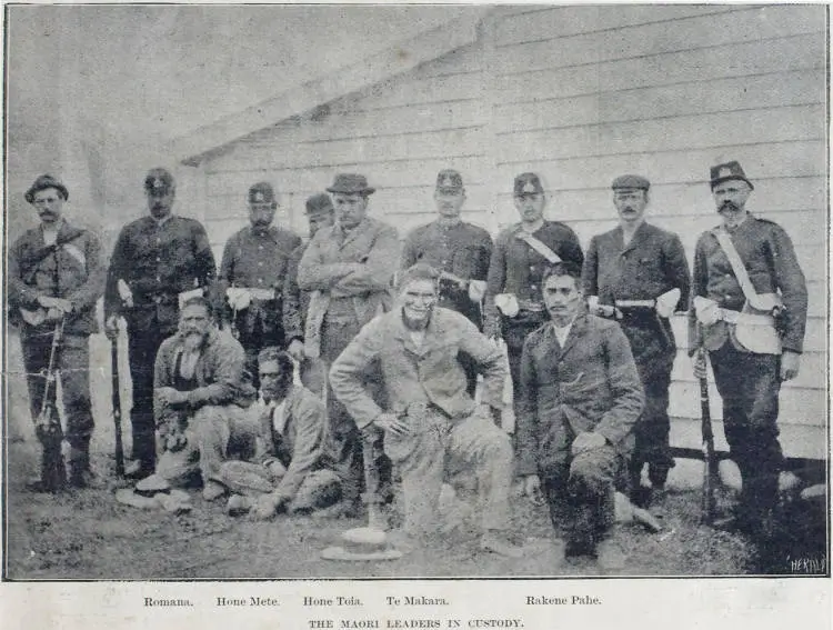 The Māori leaders in custody | Record | DigitalNZ
