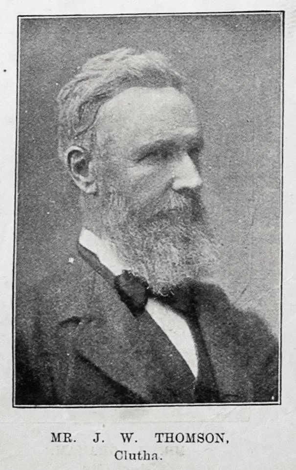 Mr J W Thomson, Clutha | Record | DigitalNZ
