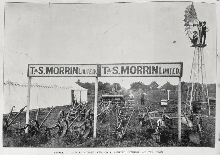 Messrs T and S Morrin and Company's exhibit at the Auckland ...
