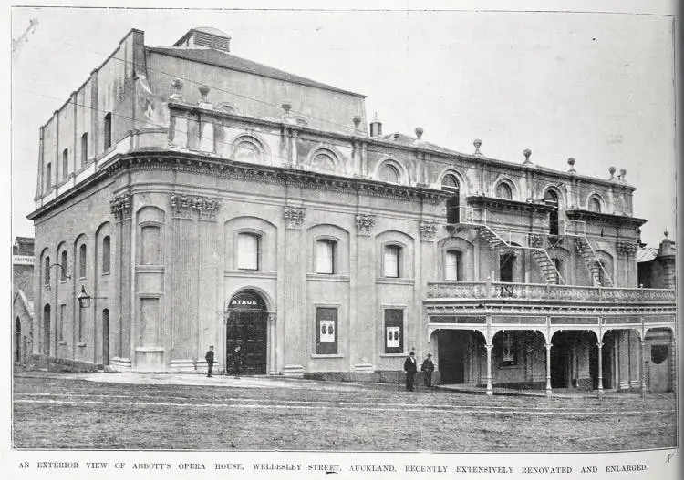 Abbotts Opera House, Wellesley Street, Auckland, recently extensively ...