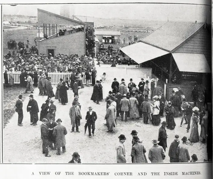 The bookmakers corner and the inside machines | Record | DigitalNZ