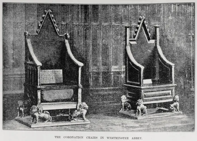 Coronation chairs in Westminster Abbey | Record | DigitalNZ