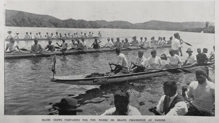 Scenes: Mercer Maori Regatta | Record | DigitalNZ