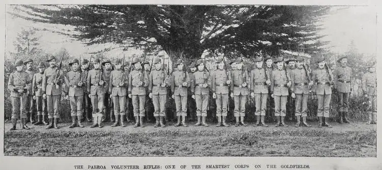 The Paeroa volunteer rifles: One of the smartest corps on the ...