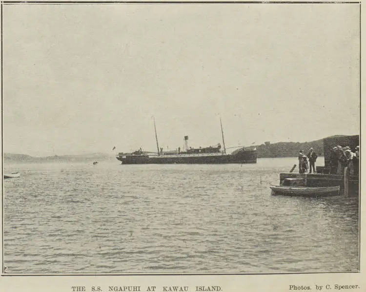 The S.S. Ngapuhi at Kawau Island | Record | DigitalNZ
