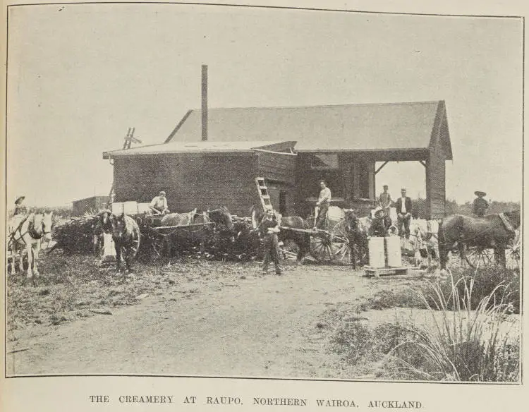 The creamery at Raupo, Northern Wairoa, Auckland | Record | DigitalNZ
