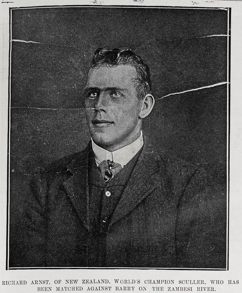 Richard Arnst, Of New Zealand, World's Champion Sculler, Who Has Been ...