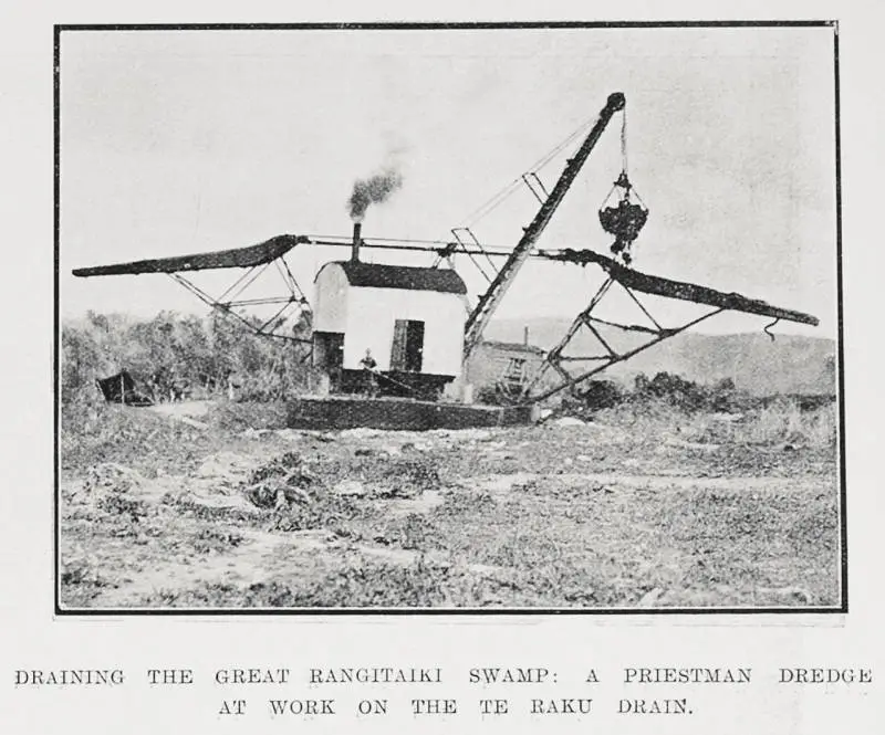 Draining the great Rangitaiki swamp | Record | DigitalNZ