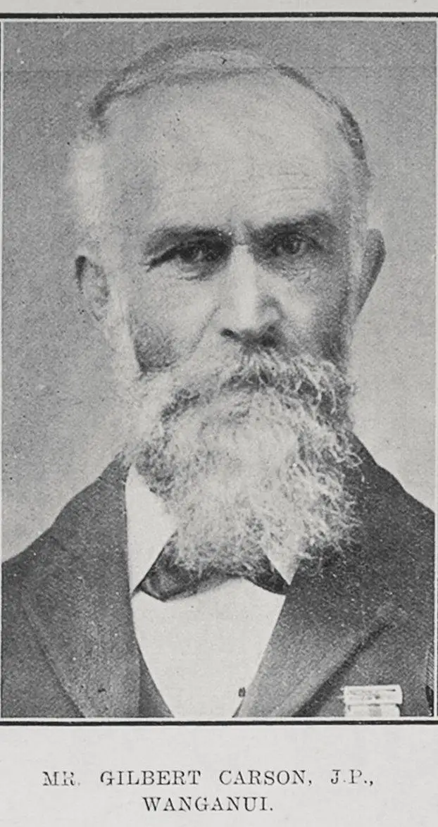 Mr Gilbert Carson, J P, from Wanganui | Record | DigitalNZ