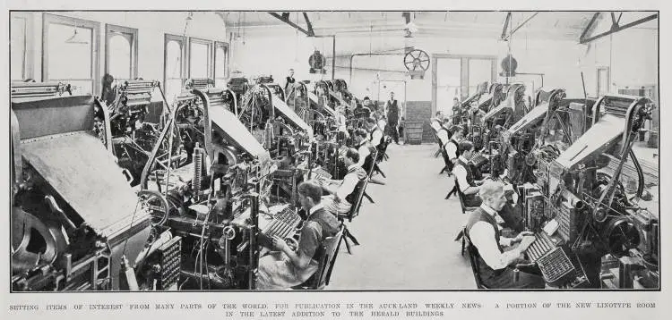 Setting items of interest from many parts of the world, for publication ...