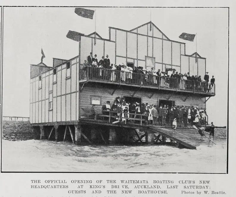 Official opening of the Waitemata boating club's new headquarters at ...