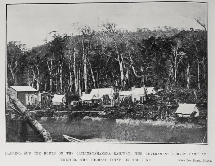 Mapping out the route on the Catlins - Tahakopa Railway | Record ...