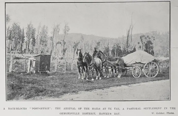 A back-blocks 'Post-Office' | Record | DigitalNZ