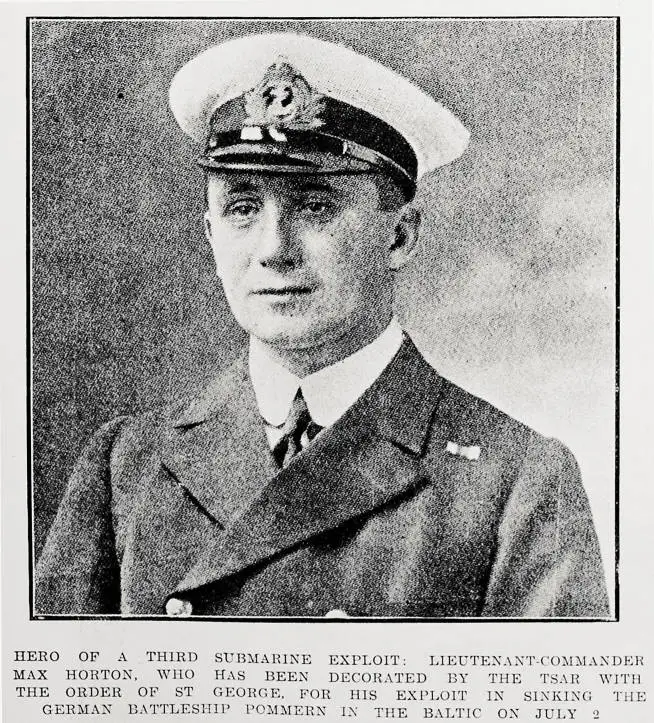 Hero of a third submarine exploit: Lieutenant-Commander Max Horton ...