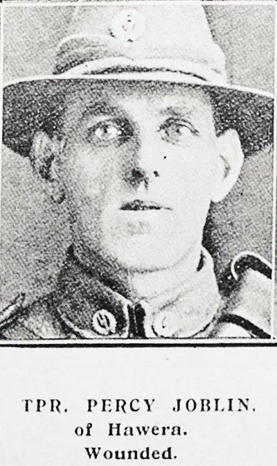 Tpr Percy Joblin of Hawera, wounded | Record | DigitalNZ