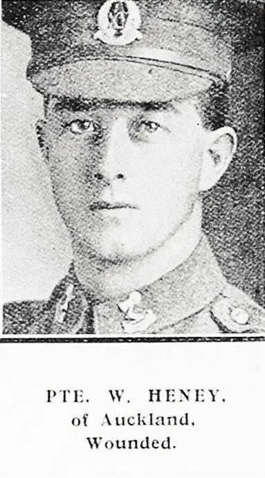 Pte W Heney of Auckland, wounded | Record | DigitalNZ
