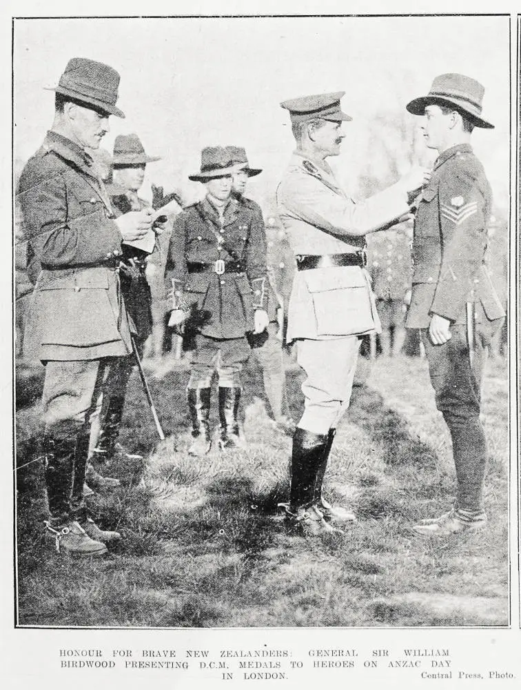 Honour for brave New Zealanders: General Sir William Birdwood ...