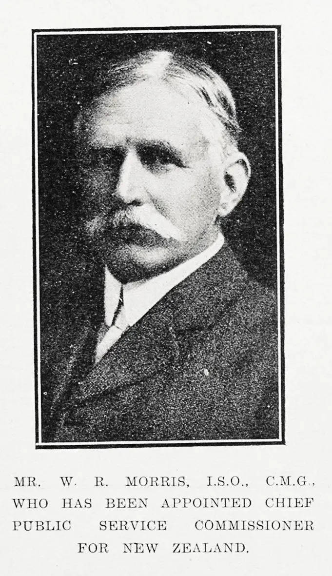 Mr. W. R. Morris, I.S.O., C.M.G., who has been appointed Chief Public ...