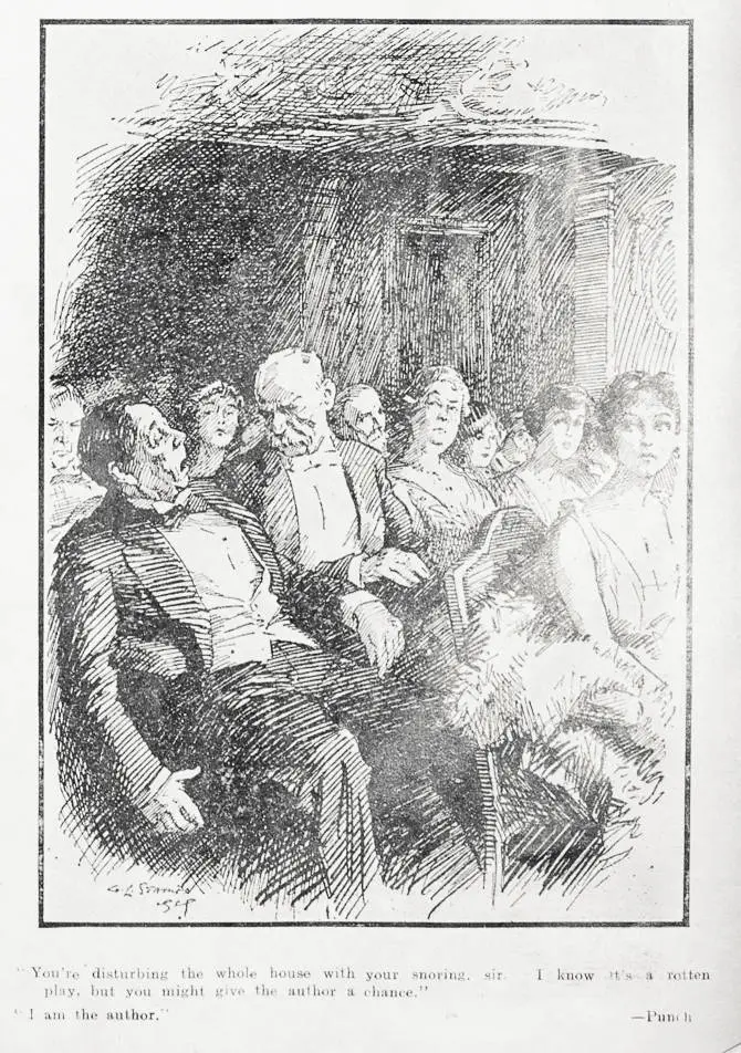 You're disturbing the whole house with your snoring, sir. I know it's a ...