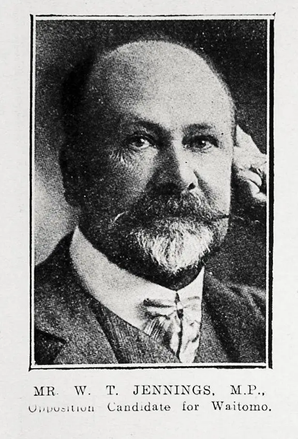 Mr W T Jennings, MP, Opposition candidate for Waitomo | Record | DigitalNZ
