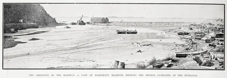 Progress on the Wairoa-Waikokopu Railway | Record | DigitalNZ