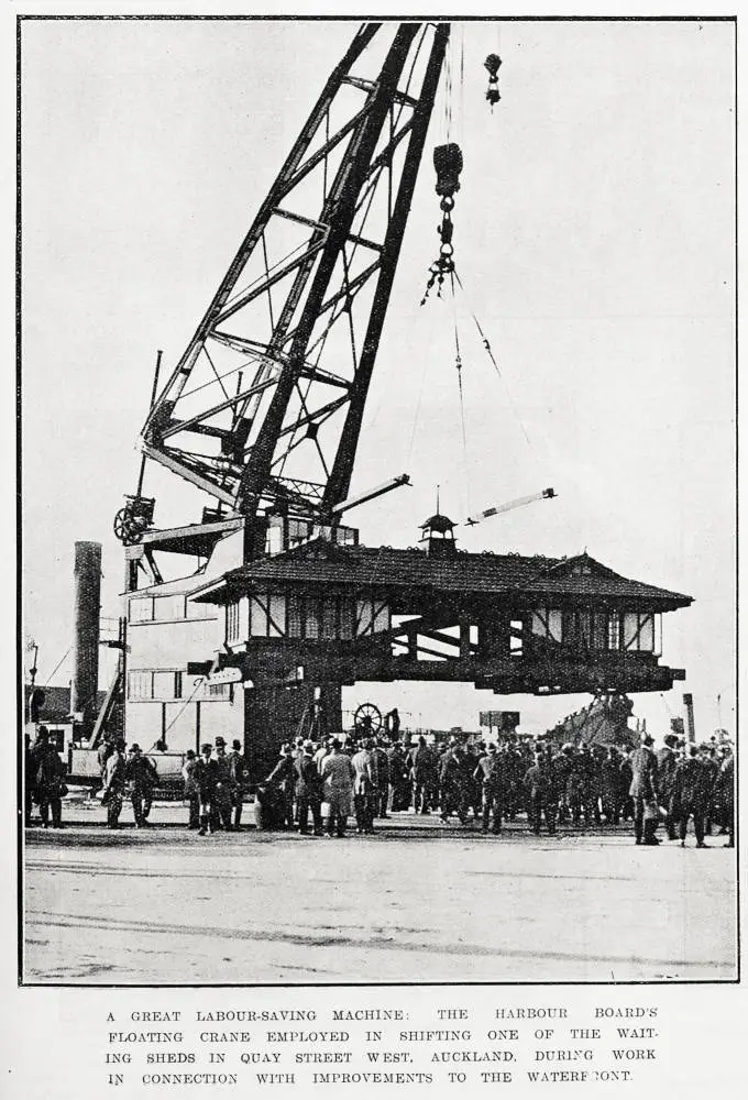 A great labour-saving machine: the Auckland Harbour Board's floating ...