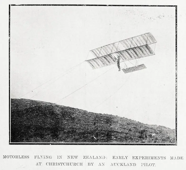 Motorless flying in New Zealand: early experiments made at Christchurch ...