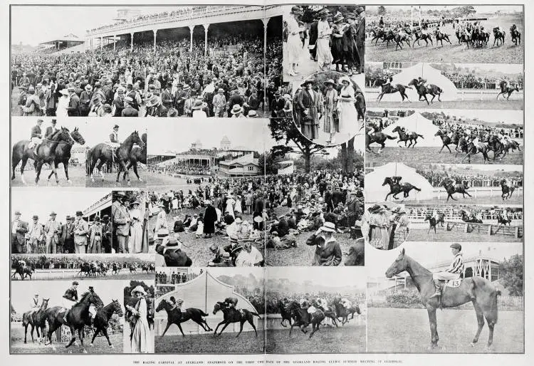 The racing carnival at Auckland: snapshots on the first two days of the ...