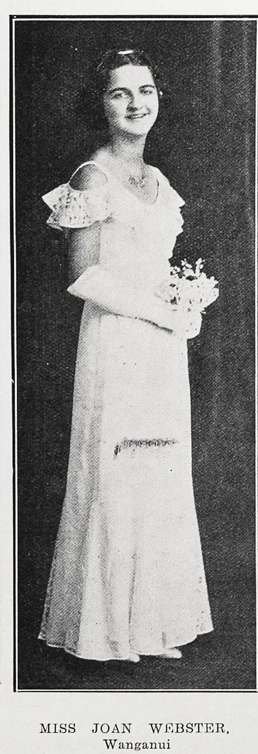 Miss Joan Webster, Wanganui | Record | DigitalNZ