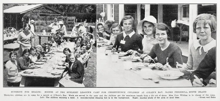 Sunshine for health: scenes at the Sunlight League's Camp for ...