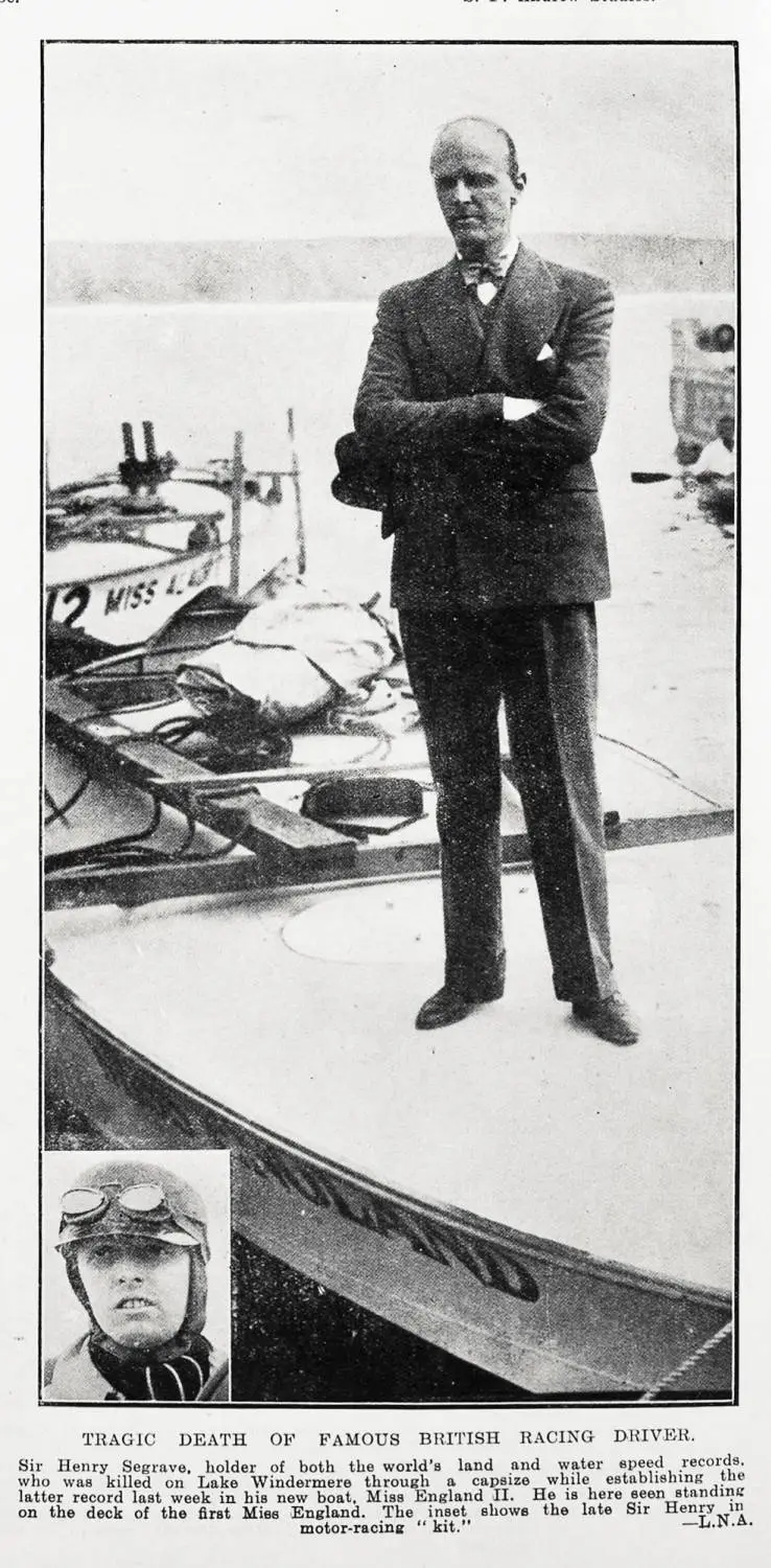 Tragic death of famous British racing driver | Record | DigitalNZ