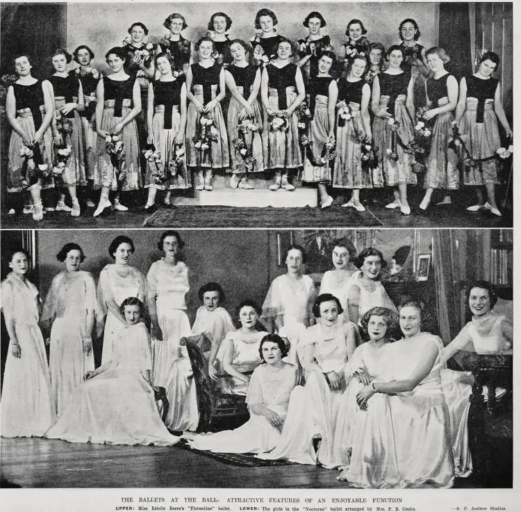 The ballets at the ball: attractive features of an enjoyable function | Record | DigitalNZ