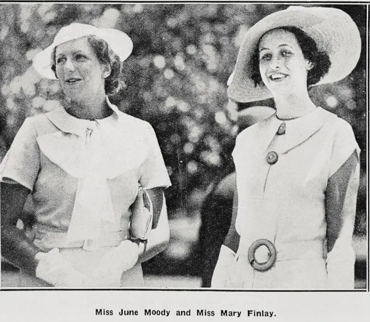 Miss June Moody and Miss Mary Finlay | Record | DigitalNZ