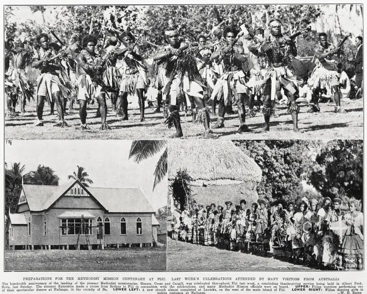 Preparations for the Methodist Mission centenary at Fiji: last week's ...