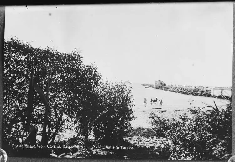 Marine Parade from Caroline Bay, Timaru | Record | DigitalNZ