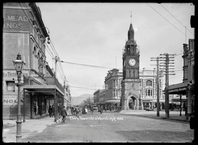Clock Tower, Christchurch | Record | DigitalNZ