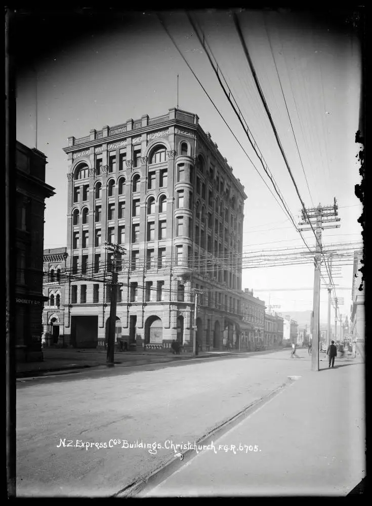 NZ Express Co's Buildings, Christchurch | Record | DigitalNZ