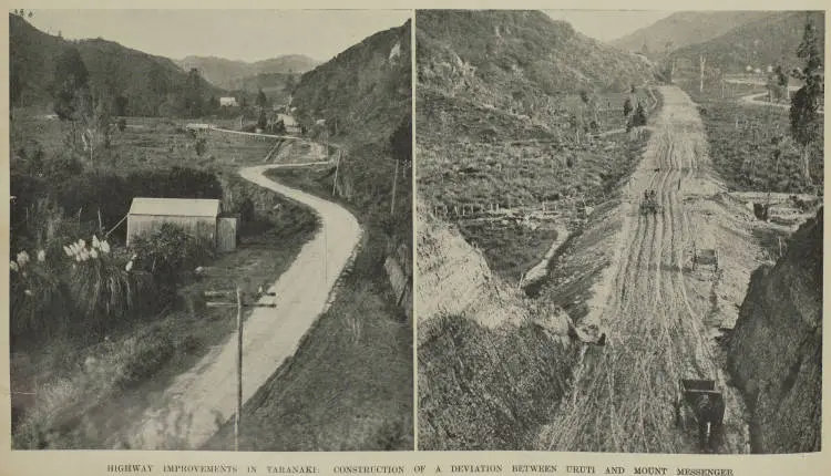 Highway improvements in Taranaki: construction of a deviation between ...