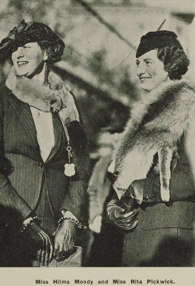 Miss Hilma Moody and Miss Rita Pickwick | Record | DigitalNZ