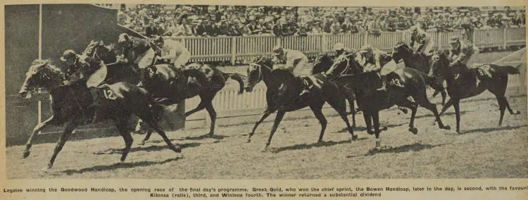 Concluding days of the Auckland racing carnival: some interesting ...