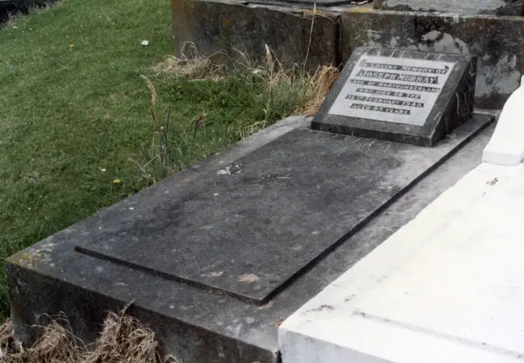 The grave of Joseph Murray of Murrays Bay, 1982 | Record | DigitalNZ