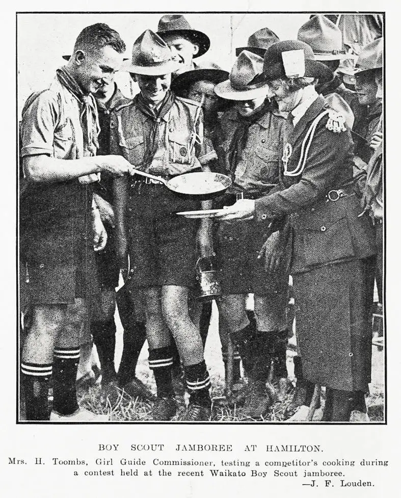 Boy scout jamboree at Hamilton | Record | DigitalNZ